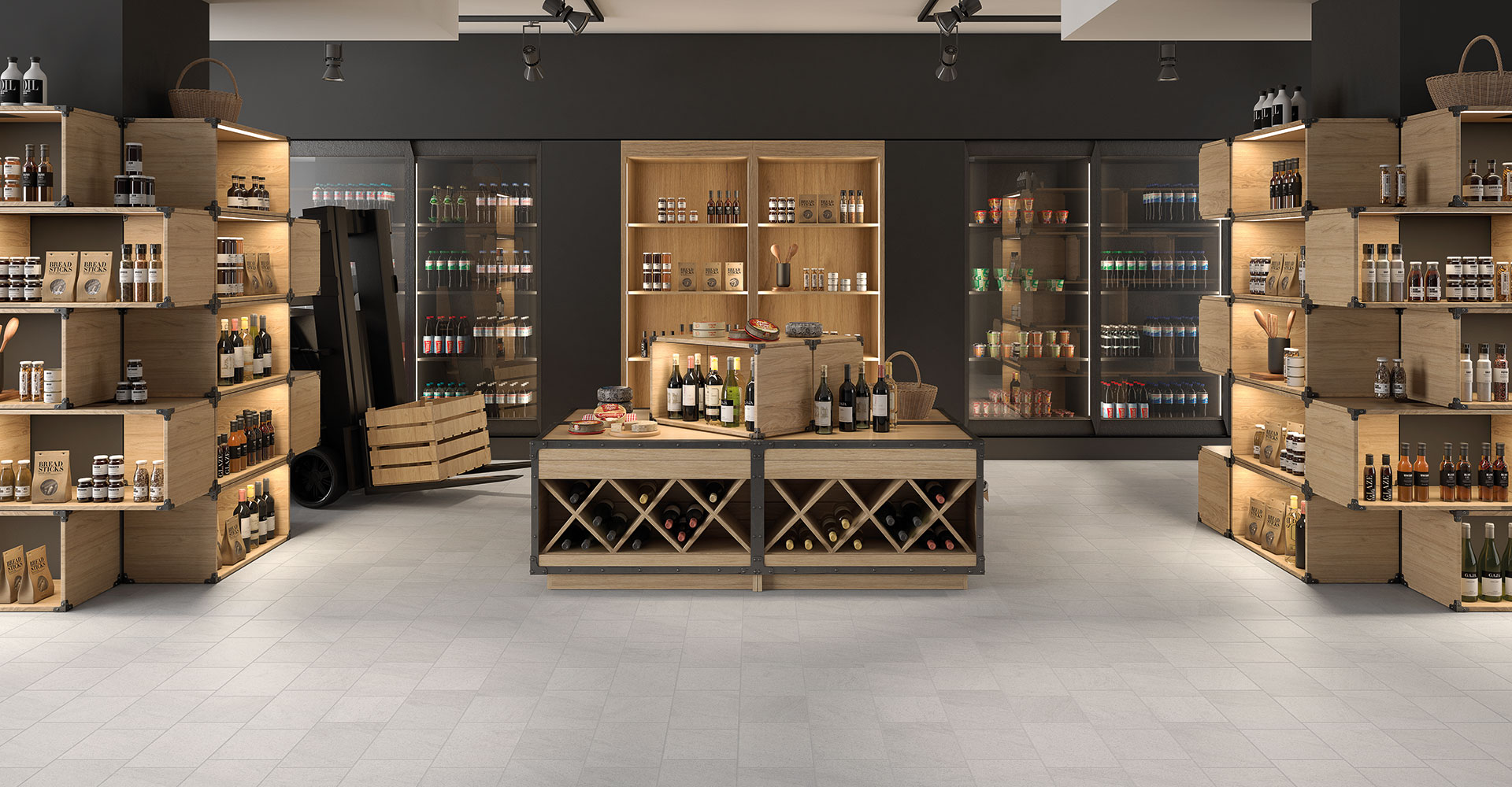 Arán: Porcelain stoneware for swimming pools - Small Size